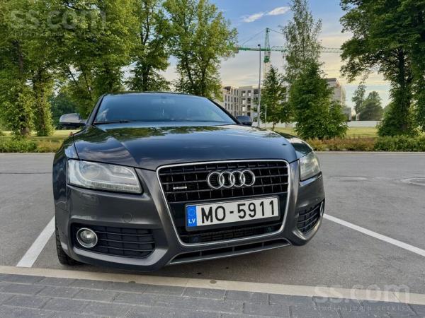 Grey Audi A5 2011 in Riga, with an engine capacity of 3.00 L and mileage of 337 thousand km for 7500 €, photo 3 on AUTOMOTO.COM.LV