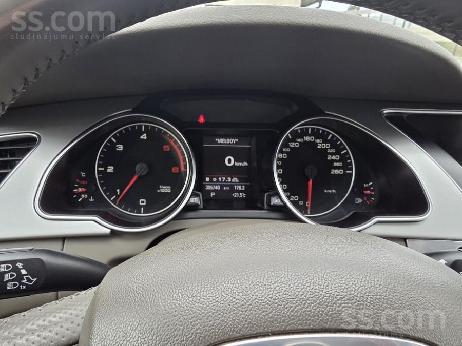 Pelēks Audi A5 2011 Rīga, ar dzinēja tilpumu 2.00 L un nobraukumu 304 tūkst. km par 6550 €, foto 9 vietnē AUTOMOTO.COM.LV