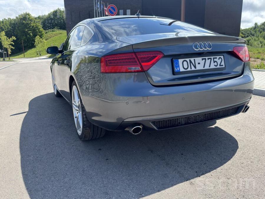 Pelēks Audi A5 2011 Rēzekne, ar dzinēja tilpumu 3.00 L un nobraukumu 227 tūkst. km par 10200 €, foto 5 vietnē AUTOMOTO.COM.LV