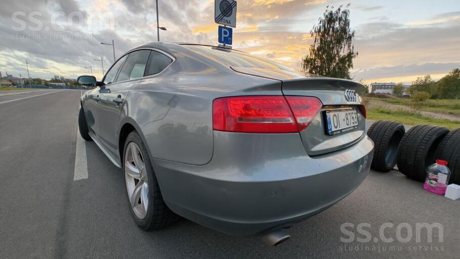 Pelēks Audi A5 2011 Rīga, ar dzinēja tilpumu 3.00 L un nobraukumu 303 tūkst. km par 9000 €, foto 10 vietnē AUTOMOTO.COM.LV