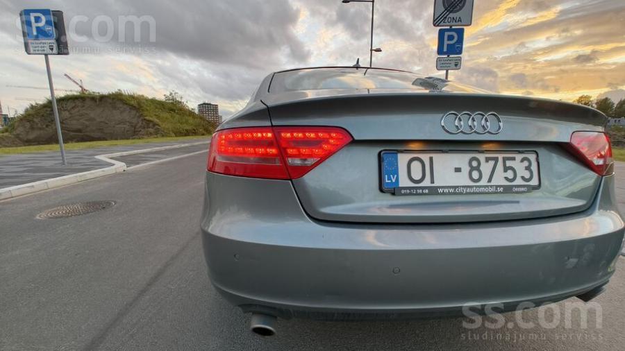 Pelēks Audi A5 2011 Rīga, ar dzinēja tilpumu 3.00 L un nobraukumu 303 tūkst. km par 9000 €, foto 11 vietnē AUTOMOTO.COM.LV