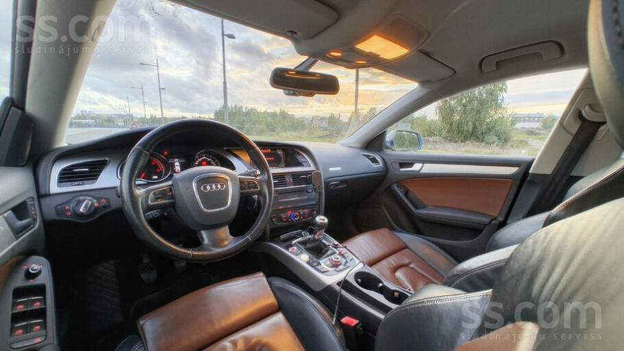 Pelēks Audi A5 2011 Rīga, ar dzinēja tilpumu 3.00 L un nobraukumu 303 tūkst. km par 9000 €, foto 21 vietnē AUTOMOTO.COM.LV