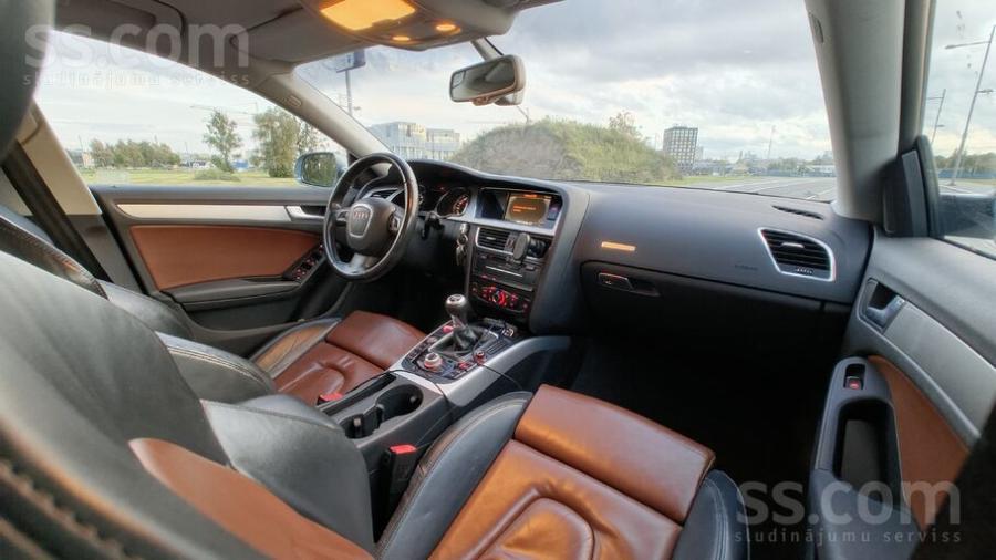 Grey Audi A5 2011 in Riga, with an engine capacity of 3.00 L and mileage of 303 thousand km for 8400 €, photo 19 on AUTOMOTO.COM.LV
