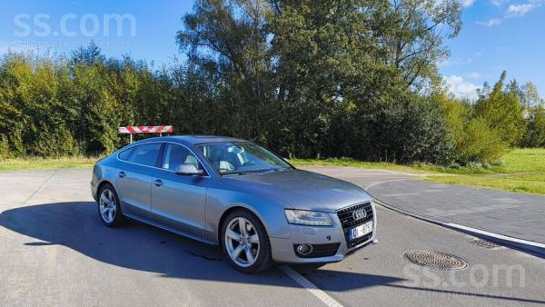 Pelēks Audi A5 2011 Ogre, ar dzinēja tilpumu 3.00 L un nobraukumu 303 tūkst. km par 8000 €, foto 5 vietnē AUTOMOTO.COM.LV