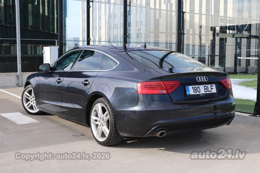 Grey Audi A5 2012 in Tallinn, with an engine capacity of 3.00 L and mileage of 275 thousand km for 8999 €, photo 4 on AUTOMOTO.COM.LV