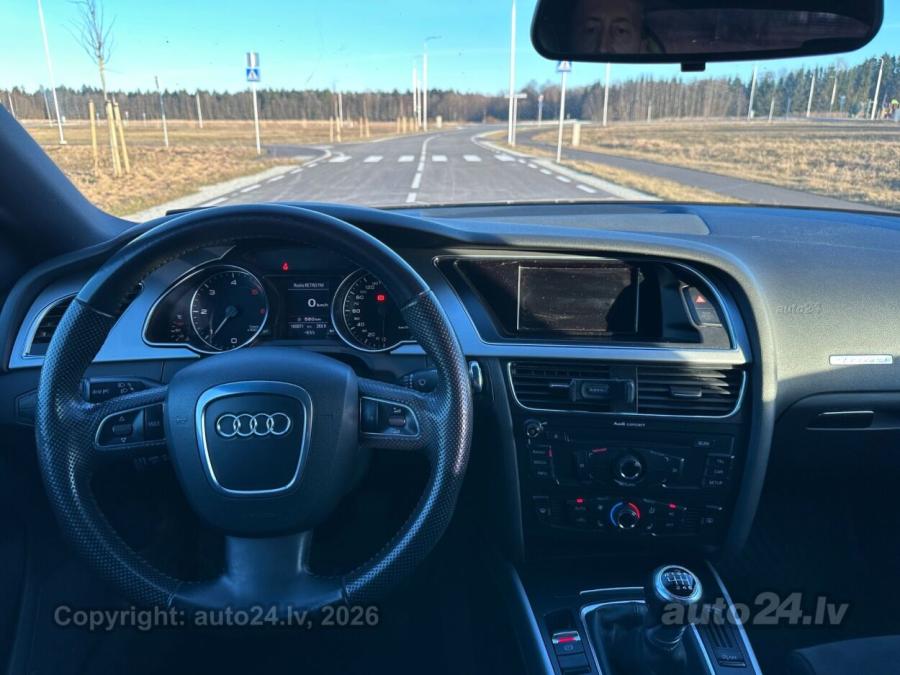Grey Audi A5 2012 in Tallinn, with an engine capacity of 2.00 L and mileage of 160 thousand km for 9990 €, photo 10 on AUTOMOTO.COM.LV