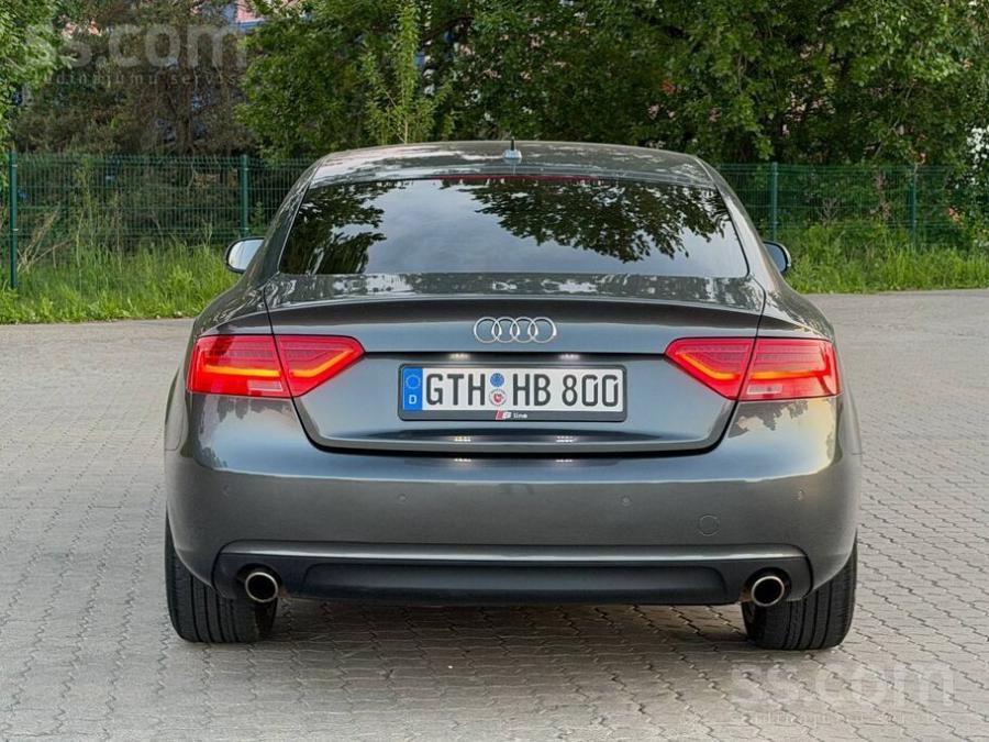 Grey Audi A5 2012 in Riga, with an engine capacity of 3.00 L and mileage of 0 thousand km for 10900 €, photo 11 on AUTOMOTO.COM.LV