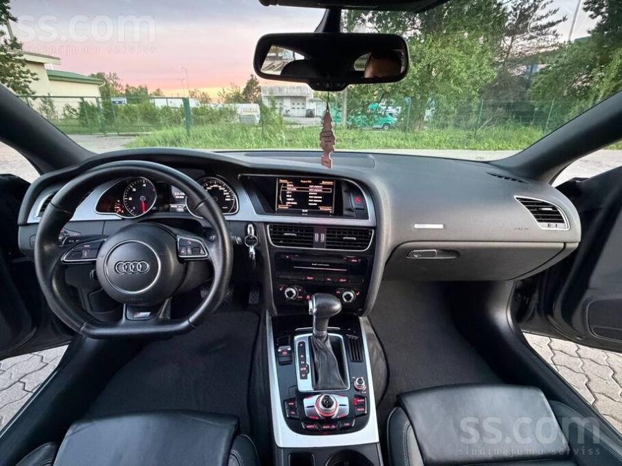 Grey Audi A5 2012 in Riga, with an engine capacity of 3.00 L and mileage of 0 thousand km for 10900 €, photo 19 on AUTOMOTO.COM.LV