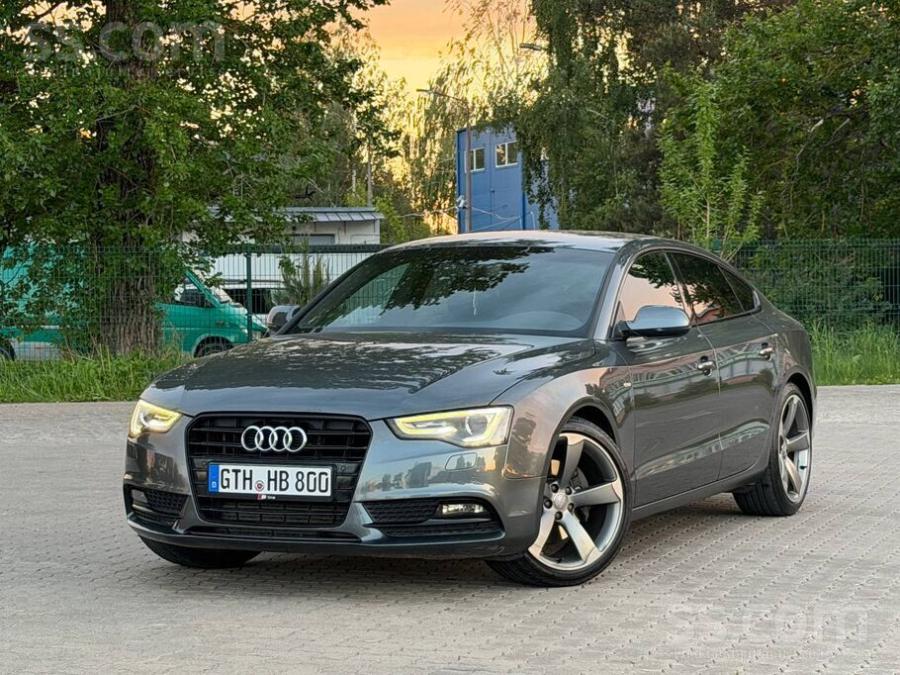Grey Audi A5 2012 in Riga, with an engine capacity of 3.00 L and mileage of 0 thousand km for 10900 €, photo 1 on AUTOMOTO.COM.LV