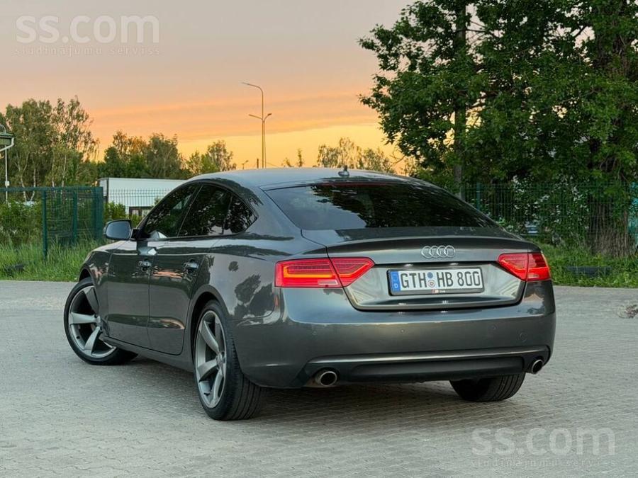 Grey Audi A5 2012 in Riga, with an engine capacity of 3.00 L and mileage of 0 thousand km for 10900 €, photo 5 on AUTOMOTO.COM.LV