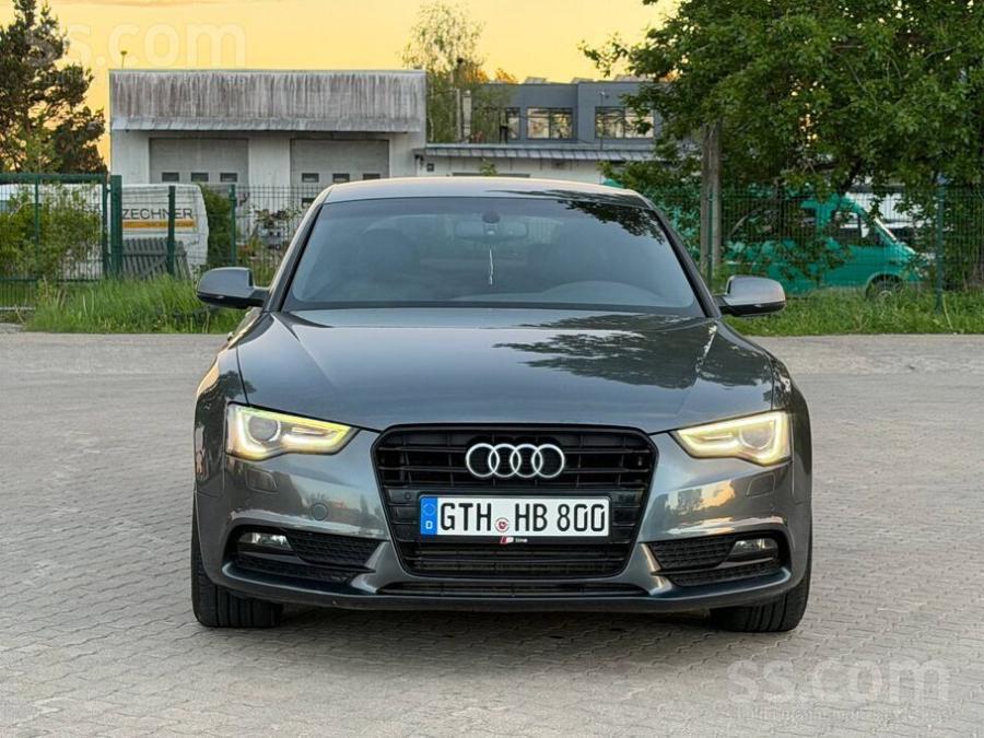Grey Audi A5 2012 in Riga, with an engine capacity of 3.00 L and mileage of 0 thousand km for 10900 €, photo 10 on AUTOMOTO.COM.LV