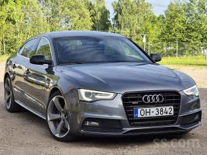 Pelēks Audi A5 2012 Preiļi, ar dzinēja tilpumu 3.00 L un nobraukumu 0 tūkst. km par 11590 €, foto  vietnē AUTOMOTO.COM.LV
