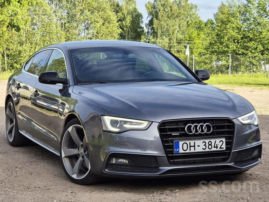 Pelēks Audi A5 2012 Preiļi, ar dzinēja tilpumu 3.00 L un nobraukumu 0 tūkst. km par 11590 €, foto 1 vietnē AUTOMOTO.COM.LV