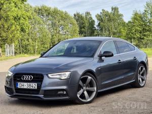Pelēks Audi A5 2012 Preiļi, ar dzinēja tilpumu 3.00 L un nobraukumu 0 tūkst. km par 11590 €, foto 4 vietnē AUTOMOTO.COM.LV
