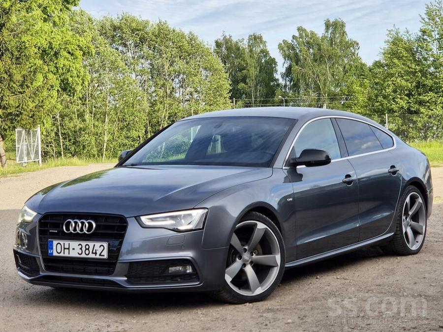 Pelēks Audi A5 2012 Preiļi, ar dzinēja tilpumu 3.00 L un nobraukumu 0 tūkst. km par 11590 €, foto 4 vietnē AUTOMOTO.COM.LV