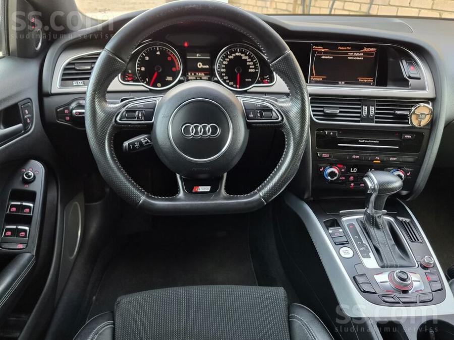 Pelēks Audi A5 2012 Preiļi, ar dzinēja tilpumu 3.00 L un nobraukumu 0 tūkst. km par 11590 €, foto 25 vietnē AUTOMOTO.COM.LV