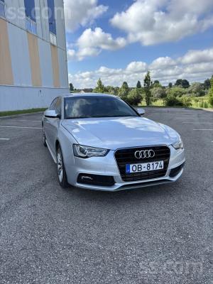 Grey Audi A5 2012 in Riga, with an engine capacity of 2.00 L and mileage of 442 thousand km for 7650 €, photo  on AUTOMOTO.COM.LV