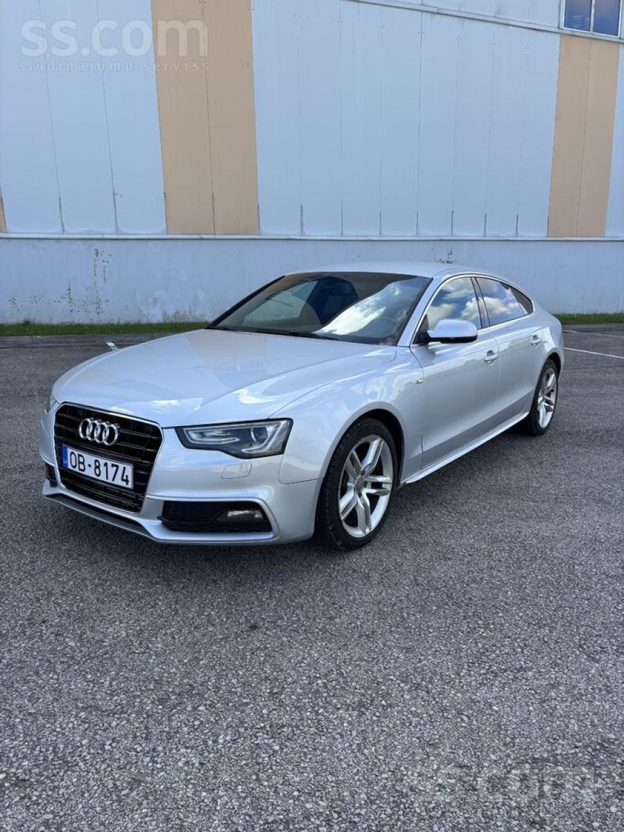 Grey Audi A5 2012 in Riga, with an engine capacity of 2.00 L and mileage of 442 thousand km for 7650 €, photo 4 on AUTOMOTO.COM.LV