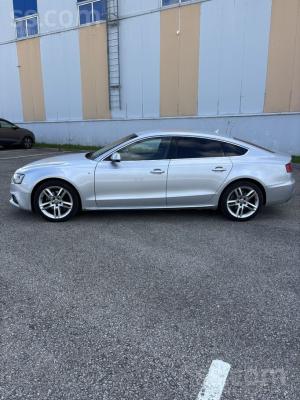Grey Audi A5 2012 in Riga, with an engine capacity of 2.00 L and mileage of 442 thousand km for 7650 €, photo 5 on AUTOMOTO.COM.LV