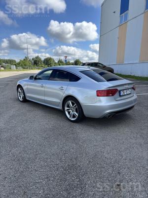 Grey Audi A5 2012 in Riga, with an engine capacity of 2.00 L and mileage of 442 thousand km for 7650 €, photo 6 on AUTOMOTO.COM.LV