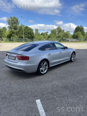 Grey Audi A5 2012 in Riga, with an engine capacity of 2.00 L and mileage of 442 thousand km for 7650 €, photo 8 on AUTOMOTO.COM.LV