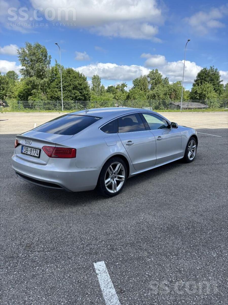 Grey Audi A5 2012 in Riga, with an engine capacity of 2.00 L and mileage of 442 thousand km for 7650 €, photo 8 on AUTOMOTO.COM.LV