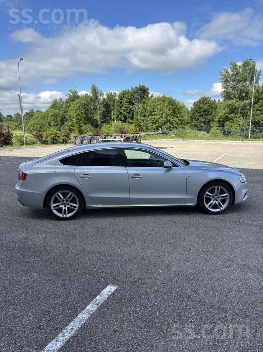 Grey Audi A5 2012 in Riga, with an engine capacity of 2.00 L and mileage of 442 thousand km for 7650 €, photo 9 on AUTOMOTO.COM.LV