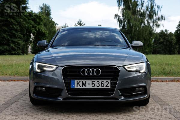 Grey Audi A5 2012 in Riga, with an engine capacity of 1.80 L and mileage of 272 thousand km for 7450 €, photo 4 on AUTOMOTO.COM.LV