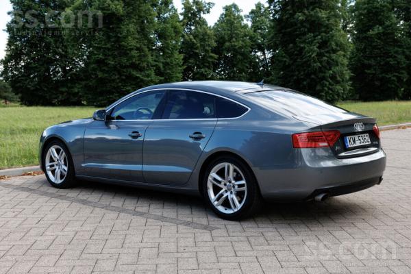 Grey Audi A5 2012 in Riga, with an engine capacity of 1.80 L and mileage of 272 thousand km for 7450 €, photo 6 on AUTOMOTO.COM.LV