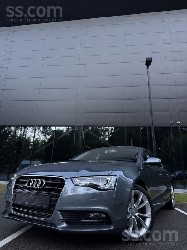 Audi A5 2012 in Riga on AUTOMOTO.COM.LV Grey Audi A5 2012 in Riga, with an engine capacity of 3.00 L and mileage of 211 thousand km for 8990 €, photo 6 on AUTOMOTO.COM.LV
