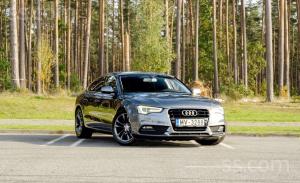 Grey Audi A5 2012 in Riga, with an engine capacity of 3.00 L and mileage of 326 thousand km for 7990 €, photo 3 on AUTOMOTO.COM.LV