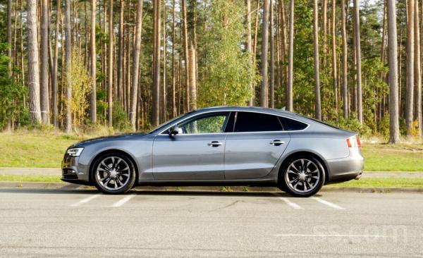 Audi A5 2012 in Riga on AUTOMOTO.COM.LV Grey Audi A5 2012 in Riga, with an engine capacity of 3.00 L and mileage of 326 thousand km for 7990 €, photo 6 on AUTOMOTO.COM.LV