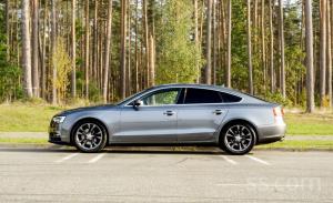 Grey Audi A5 2012 in Riga, with an engine capacity of 3.00 L and mileage of 326 thousand km for 7990 €, photo 6 on AUTOMOTO.COM.LV