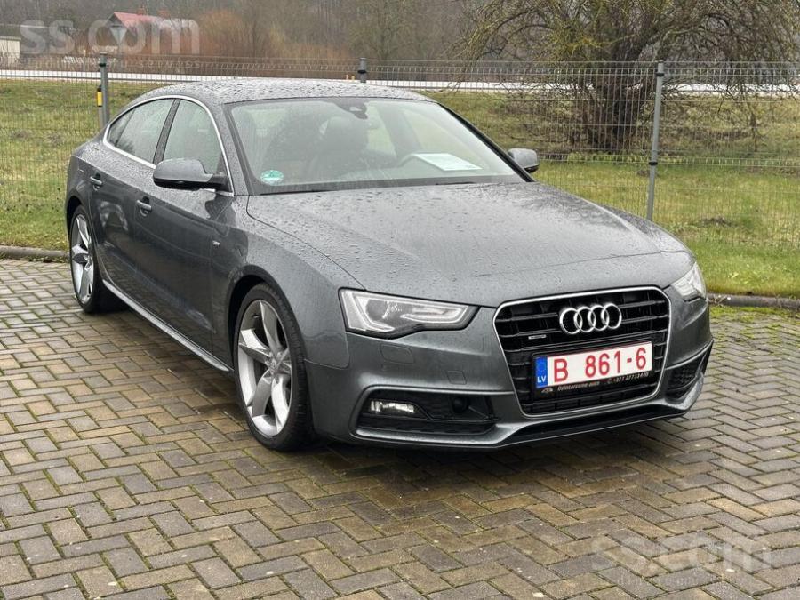 Pelēks Audi A5 2013 Tukums, ar dzinēja tilpumu 3.00 L un nobraukumu 221 tūkst. km par 14500 €, foto 1 vietnē AUTOMOTO.COM.LV
