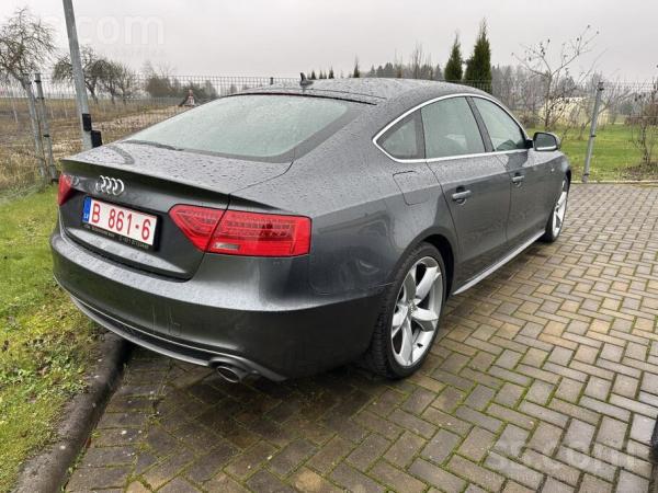 Pelēks Audi A5 2013 Tukums, ar dzinēja tilpumu 3.00 L un nobraukumu 221 tūkst. km par 14500 €, foto 5 vietnē AUTOMOTO.COM.LV