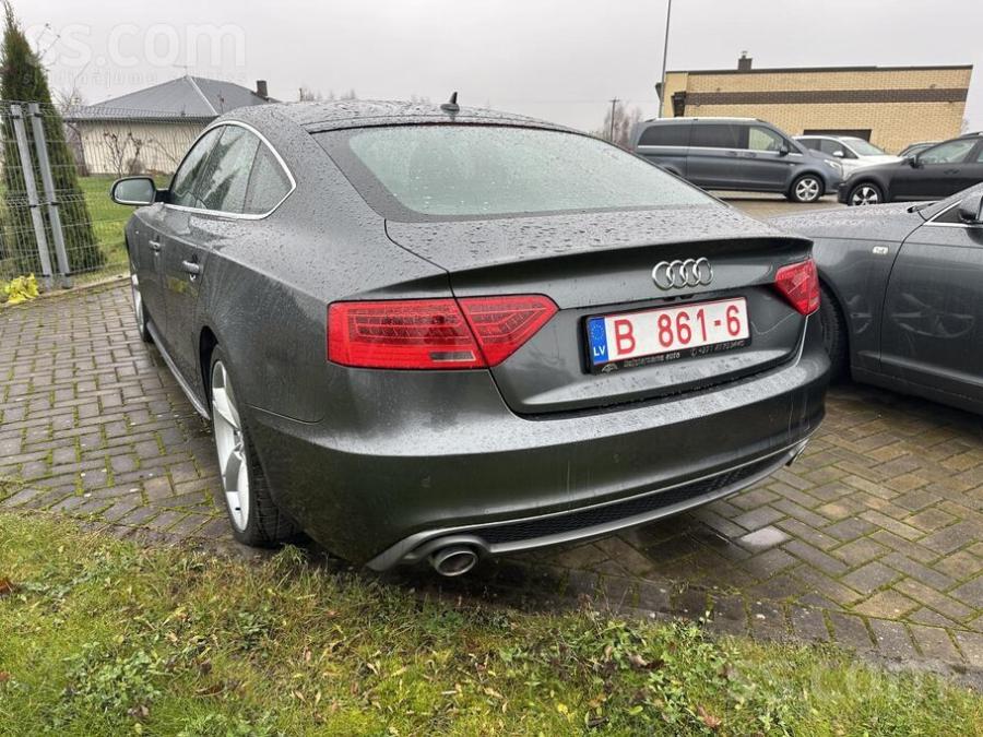 Pelēks Audi A5 2013 Tukums, ar dzinēja tilpumu 3.00 L un nobraukumu 221 tūkst. km par 14500 €, foto 6 vietnē AUTOMOTO.COM.LV
