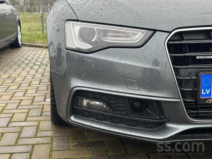 Pelēks Audi A5 2013 Tukums, ar dzinēja tilpumu 3.00 L un nobraukumu 221 tūkst. km par 14500 €, foto 8 vietnē AUTOMOTO.COM.LV