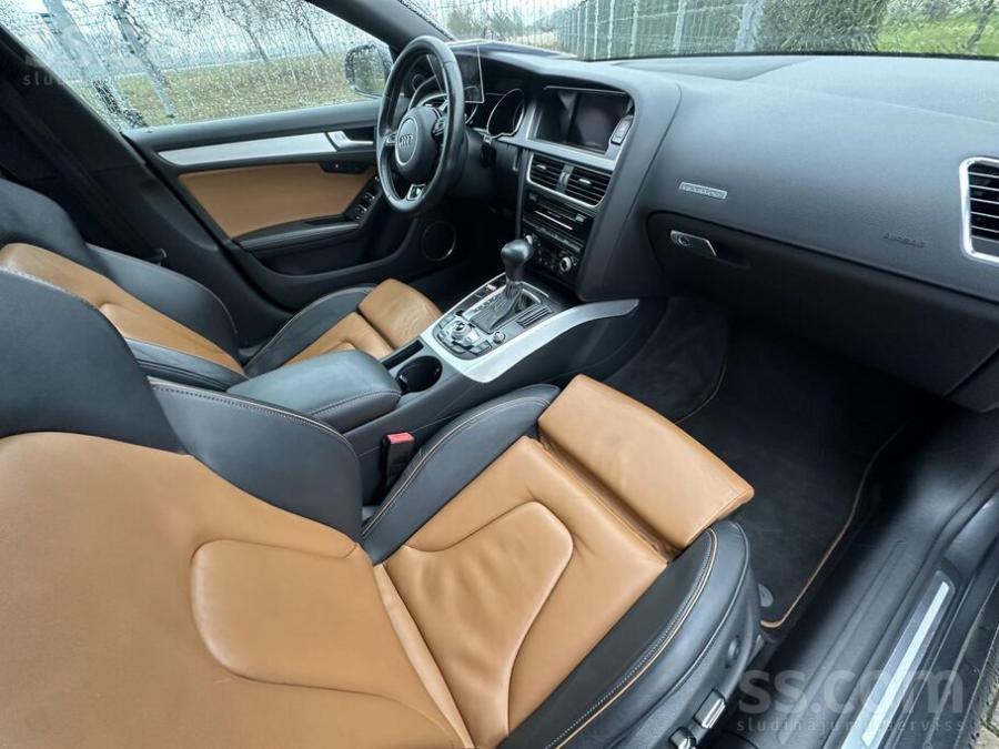 Pelēks Audi A5 2013 Tukums, ar dzinēja tilpumu 3.00 L un nobraukumu 221 tūkst. km par 14500 €, foto 11 vietnē AUTOMOTO.COM.LV