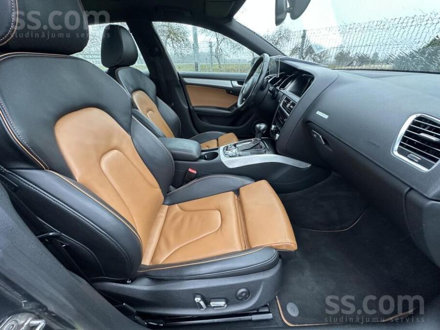 Pelēks Audi A5 2013 Tukums, ar dzinēja tilpumu 3.00 L un nobraukumu 221 tūkst. km par 14500 €, foto 12 vietnē AUTOMOTO.COM.LV