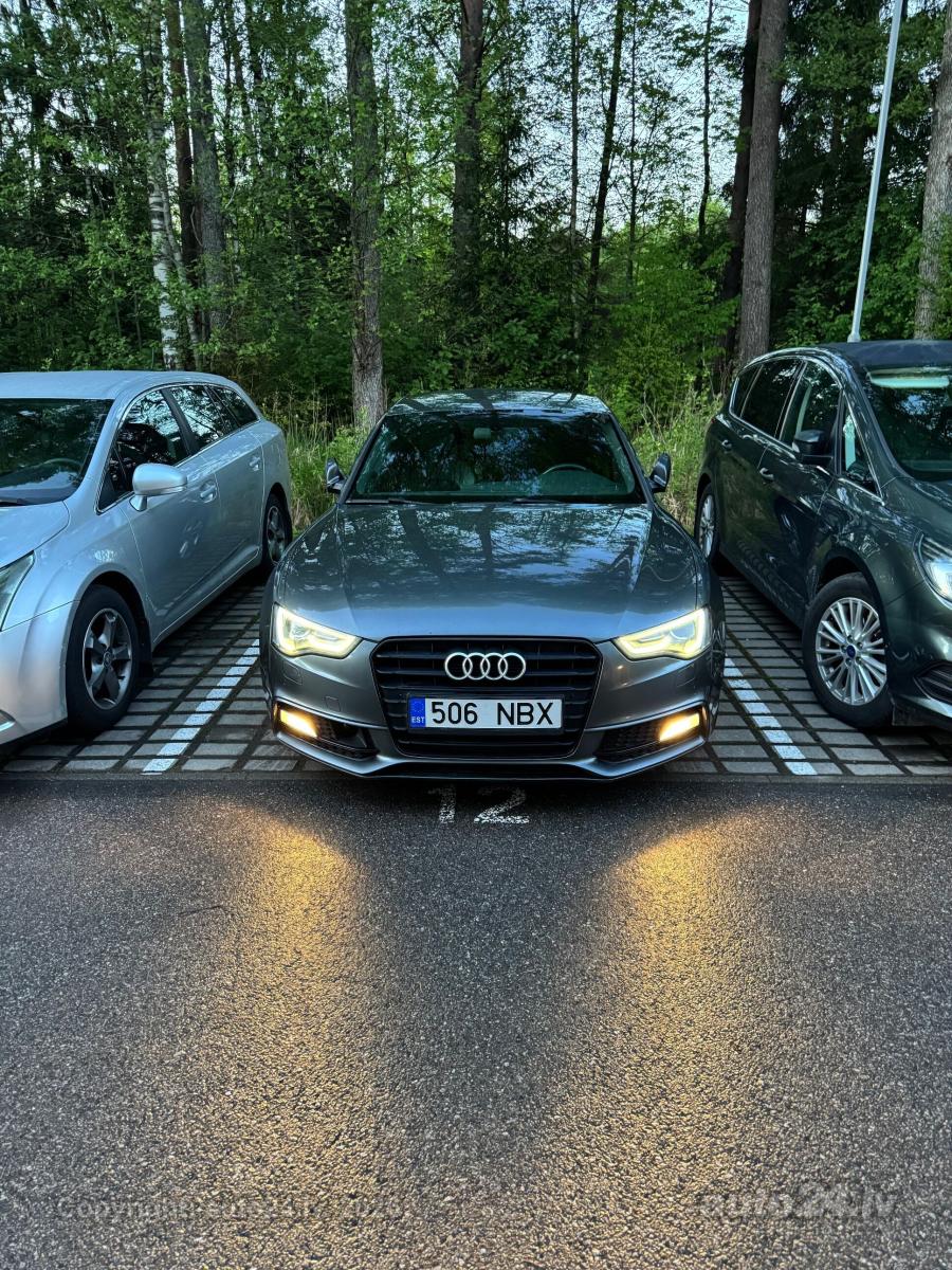 Grey Audi A5 2013 in Parnu, with an engine capacity of 3.00 L and mileage of 274 thousand km for 11111 €, photo 1 on AUTOMOTO.COM.LV