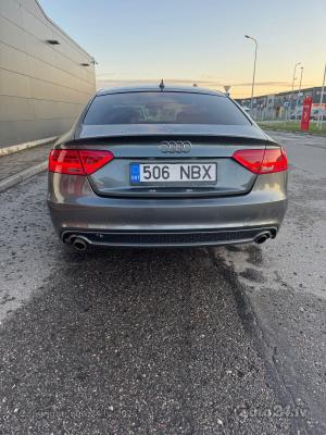 Grey Audi A5 2013 in Parnu, with an engine capacity of 3.00 L and mileage of 274 thousand km for 11111 €, photo 5 on AUTOMOTO.COM.LV