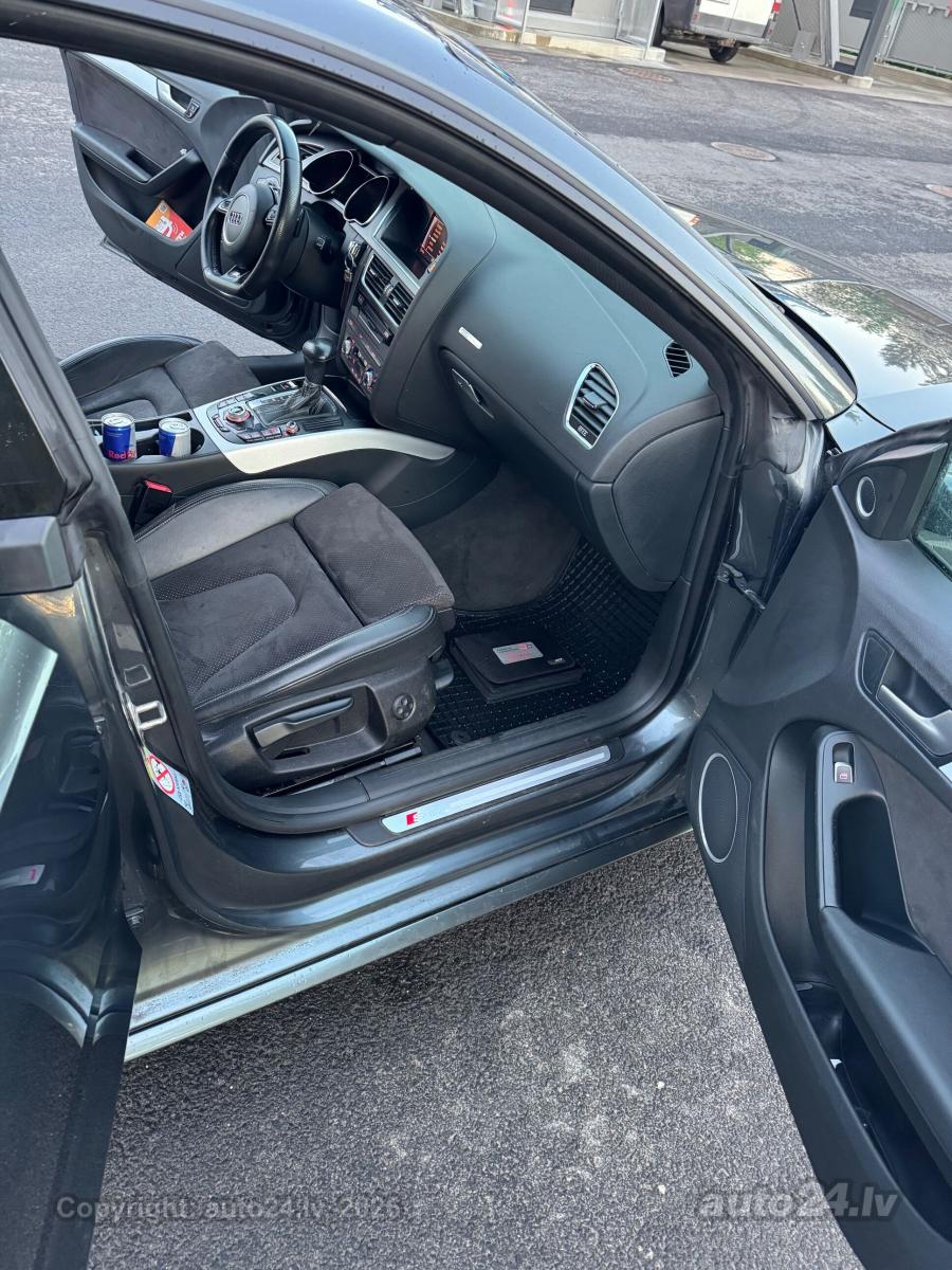Grey Audi A5 2013 in Parnu, with an engine capacity of 3.00 L and mileage of 274 thousand km for 11111 €, photo 10 on AUTOMOTO.COM.LV