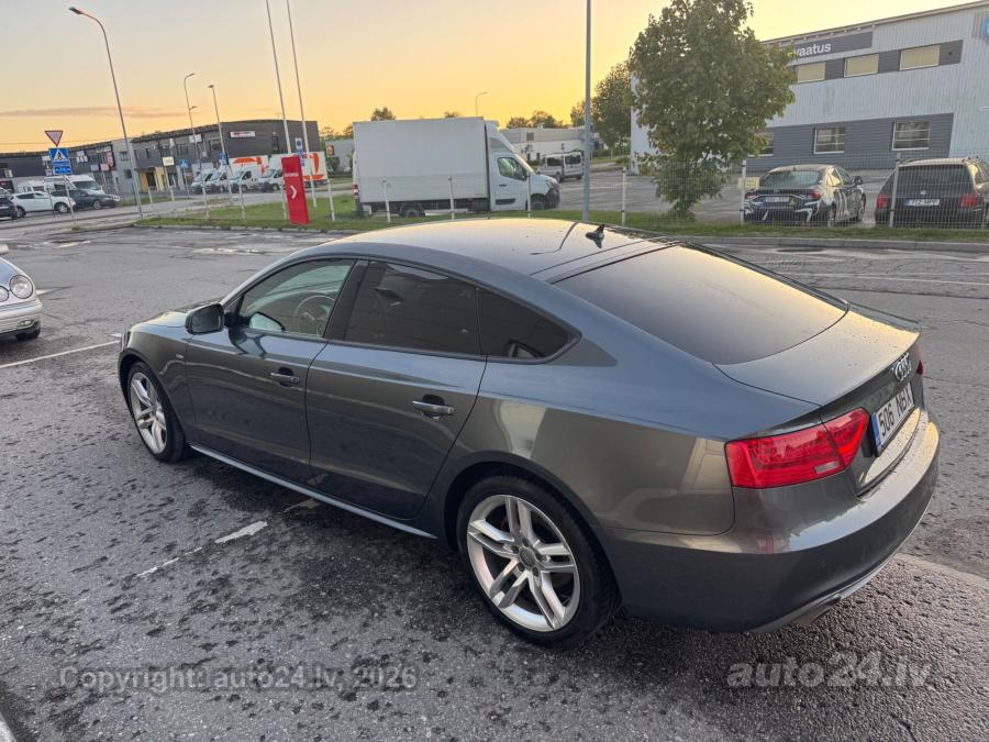Grey Audi A5 2013 in Parnu, with an engine capacity of 3.00 L and mileage of 274 thousand km for 11111 €, photo 12 on AUTOMOTO.COM.LV