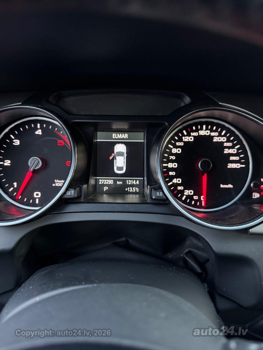 Grey Audi A5 2013 in Parnu, with an engine capacity of 3.00 L and mileage of 274 thousand km for 11111 €, photo 15 on AUTOMOTO.COM.LV