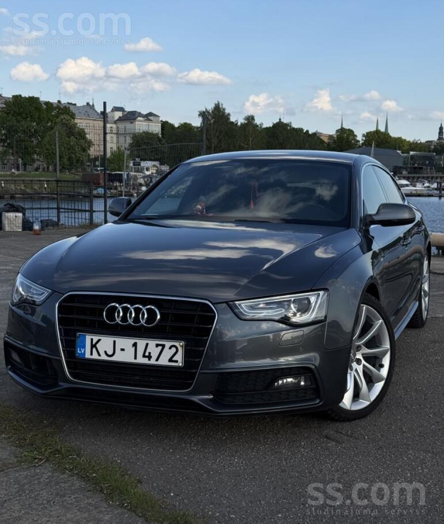 Grey Audi A5 2013 in Riga, with an engine capacity of 3.00 L and mileage of 377 thousand km for 13500 €, photo 3 on AUTOMOTO.COM.LV