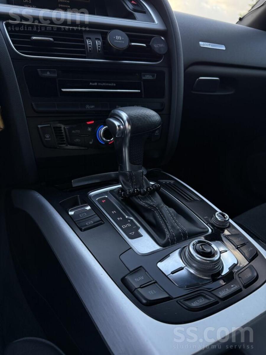 Grey Audi A5 2013 in Riga, with an engine capacity of 3.00 L and mileage of 377 thousand km for 13500 €, photo 9 on AUTOMOTO.COM.LV