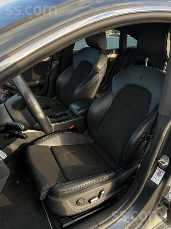 Grey Audi A5 2013 in Riga, with an engine capacity of 3.00 L and mileage of 377 thousand km for 13500 €, photo 9 on AUTOMOTO.COM.LV