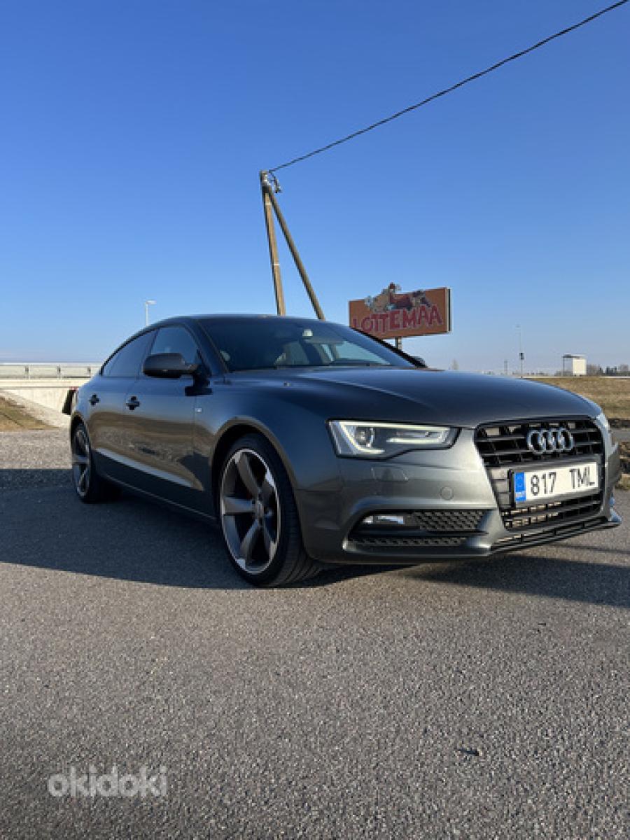 Grey Audi A5 2013 in Parnu, with an engine capacity of 2.00 L and mileage of 370 thousand km for 10800 €, photo 1 on AUTOMOTO.COM.LV