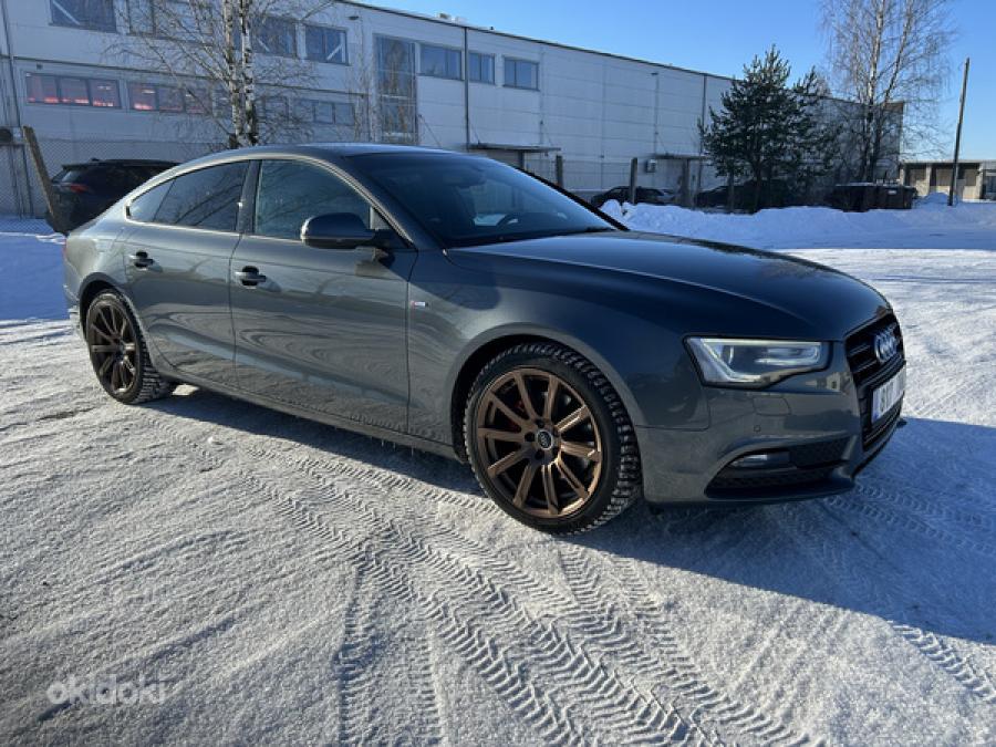 Grey Audi A5 2013 in Parnu, with an engine capacity of 2.00 L and mileage of 370 thousand km for 10800 €, photo 9 on AUTOMOTO.COM.LV