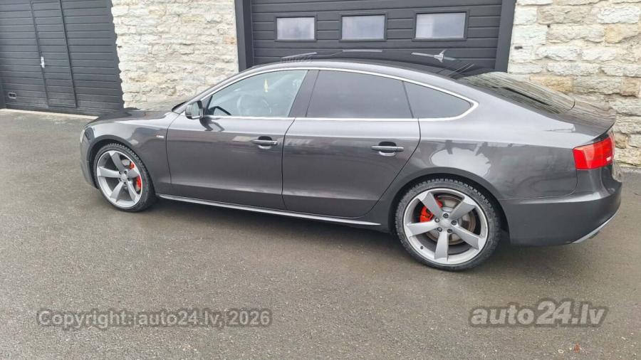 Grey Audi A5 2014 in Tallinn, with an engine capacity of 3.00 L and mileage of 197 thousand km for 16900 €, photo 2 on AUTOMOTO.COM.LV